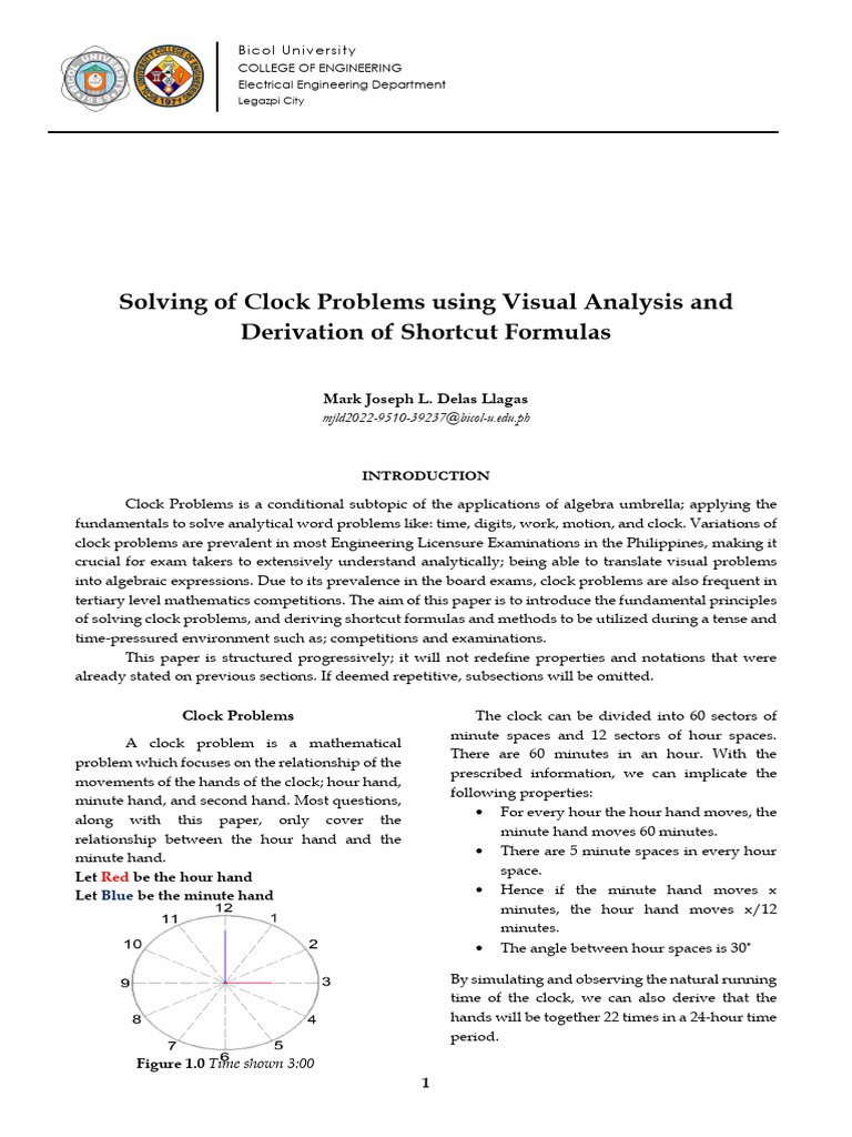 Draft | PDF | Equations | Angle