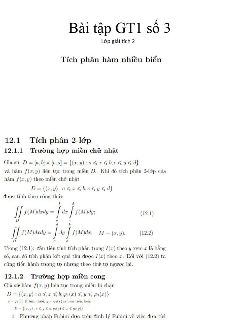 Bài Tập GT2 Số 3_sv | PDF