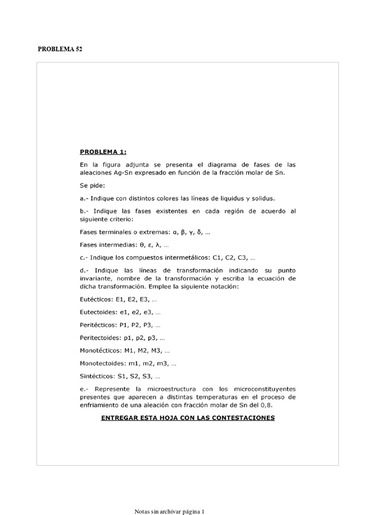 Ejercicios Ciencia de Materiales 2 | PDF
