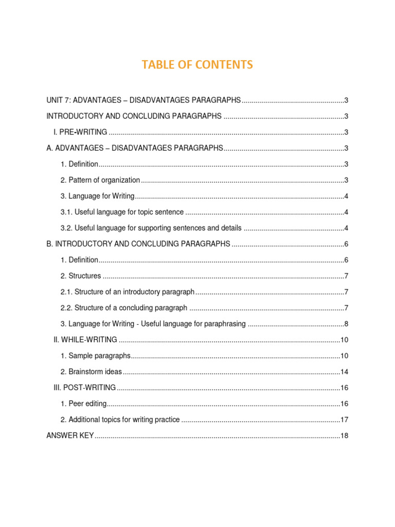 Pages From (Official) AVTC4 - Unit 7 - Paragraphs - Redacted | PDF ...