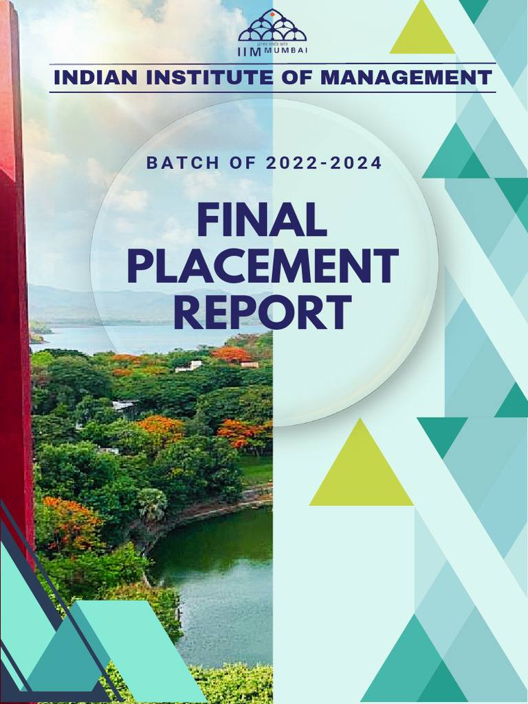 Final Placement Report Batch of 2024 | PDF | Business