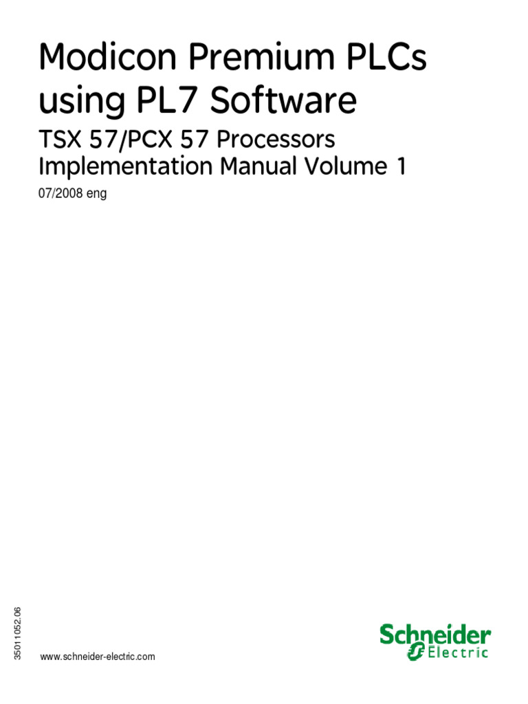p57 Cpus With Pl7 | PDF | Programmable Logic Controller | Computing