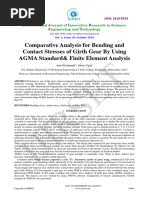 AGMA Gear Stress Calculation Methods | PDF | Gear | Strength Of Materials