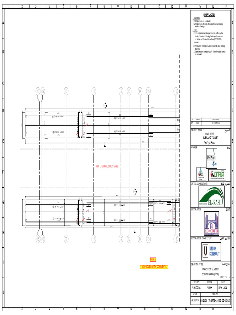 Transition Slab RFT | PDF
