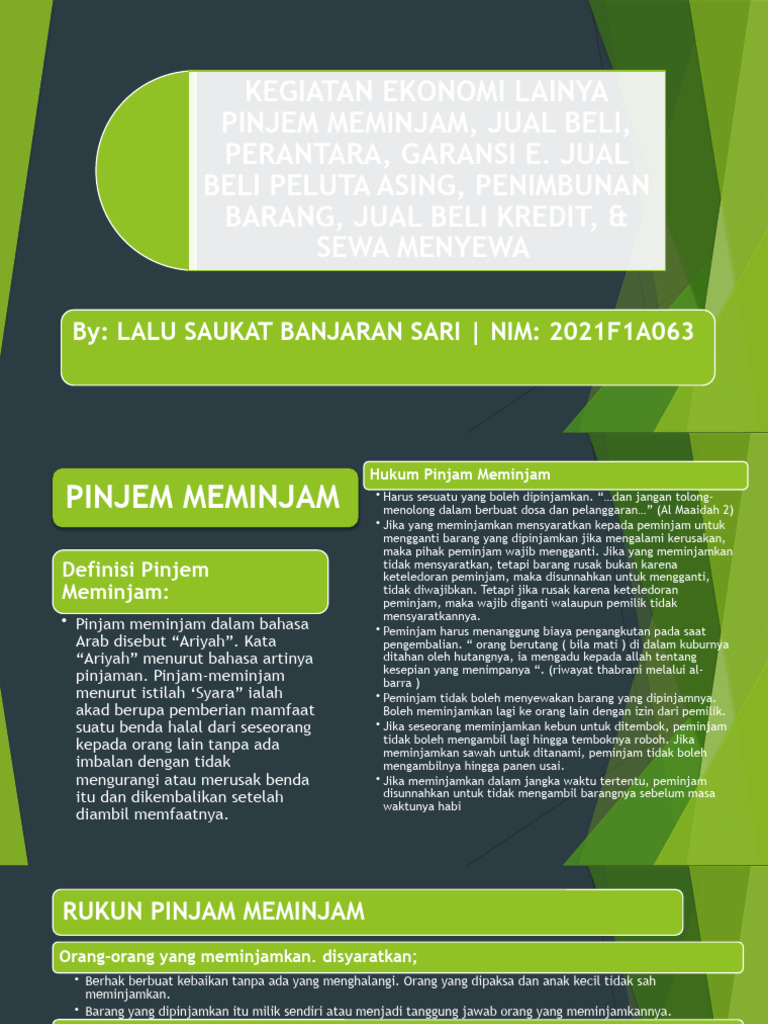 Dari Riski - Ekonomi Lainnya | PDF