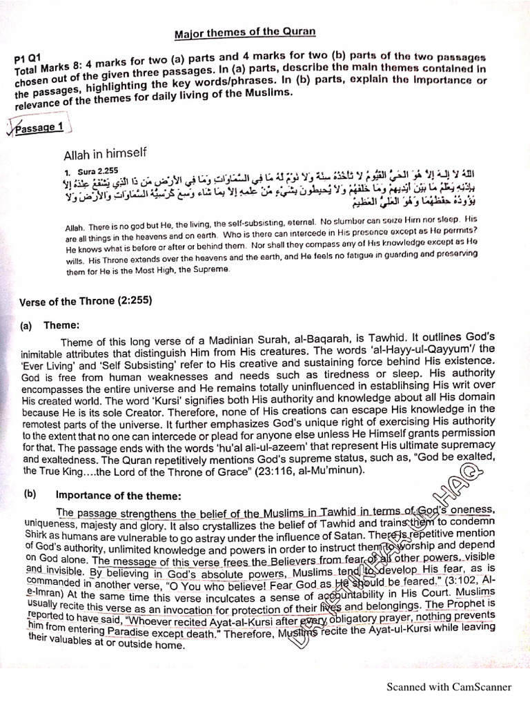 Islamiyat P1 Dr. Iftikhar Notes | PDF | Abrahamic Religions | Monotheism