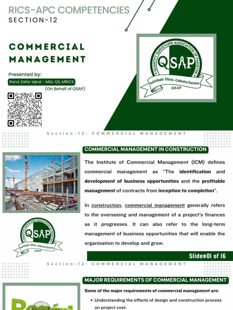 Understanding Commercial Management | PDF | Economies | Business