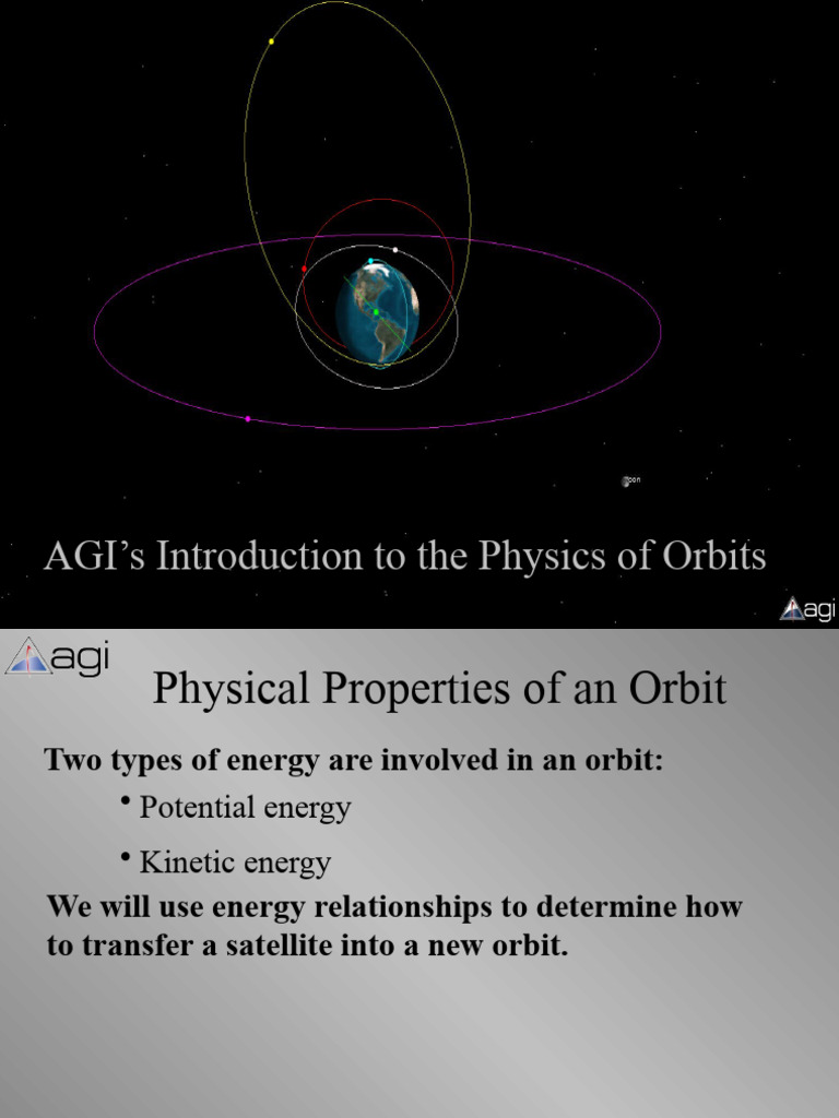 Satellite | PDF | Orbit | Potential Energy