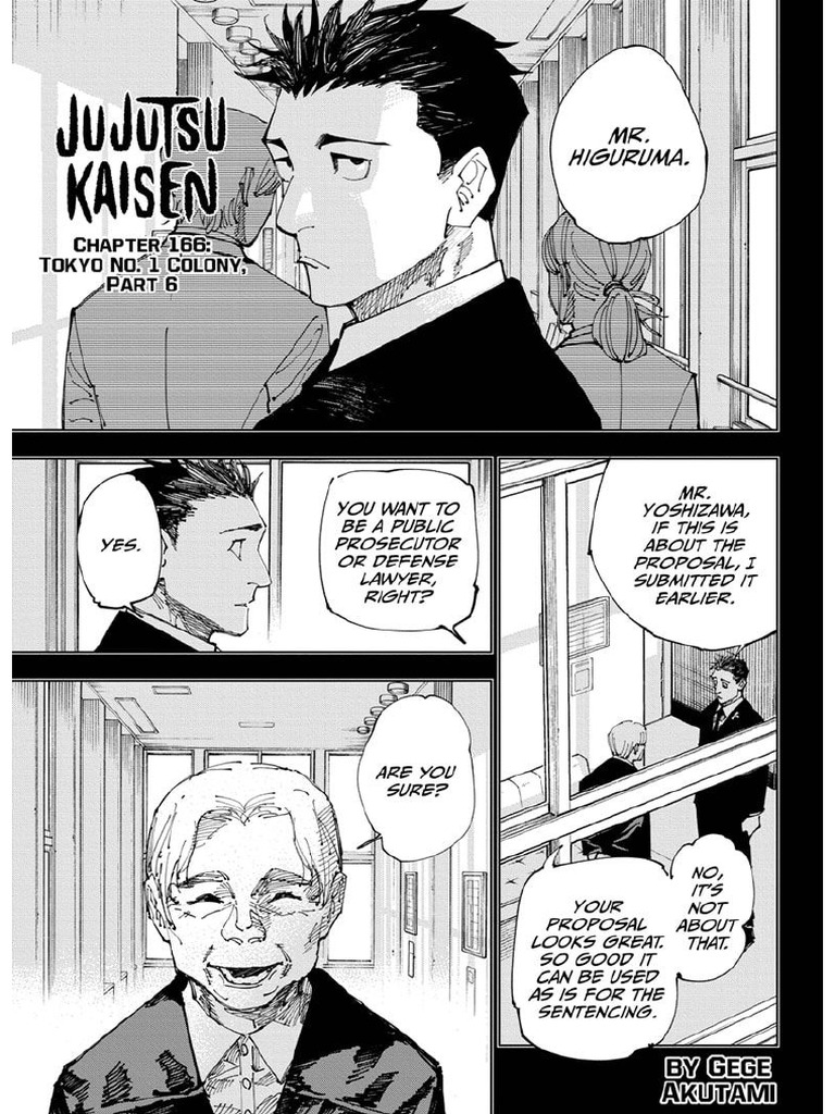 Jujutsu Kaisen Chapter 166 @manga - Jujutsukaisen | PDF