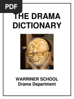 GCSE Drama Terms Explained | PDF