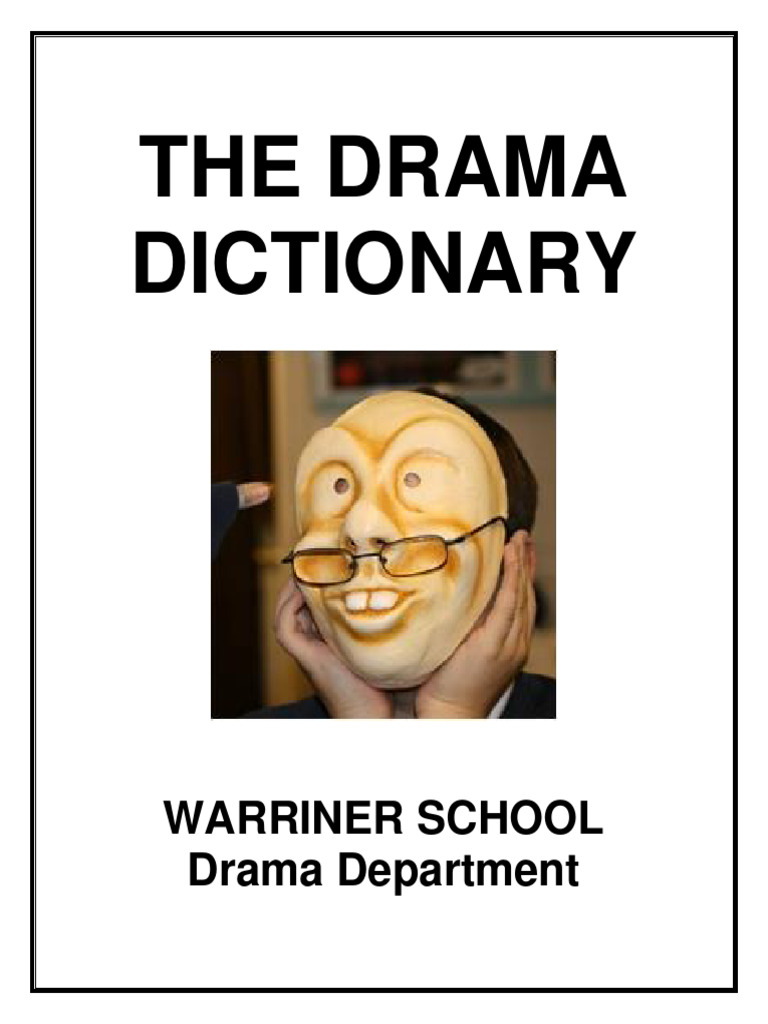 Drama Terminology Glossary | PDF | Foreign Language Studies