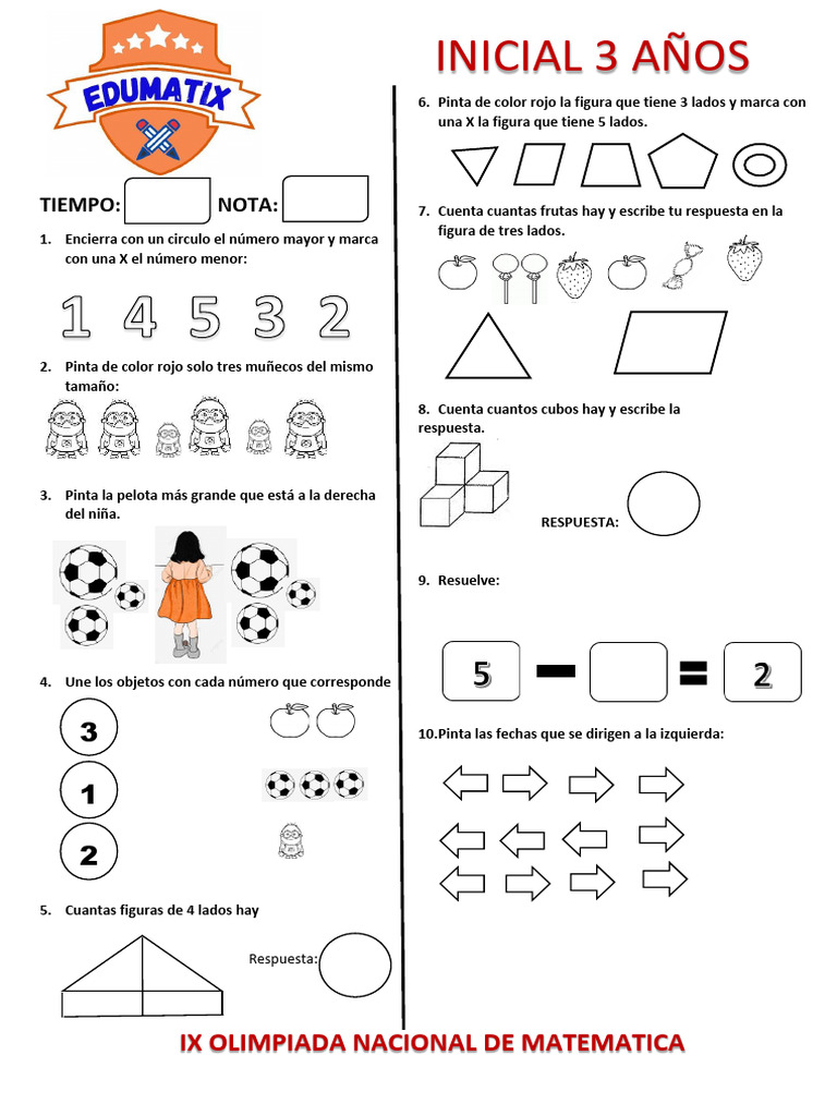 Examenes Círculo - Talentos I | PDF