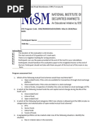 PMS Certification Exam - NISM XXI A - Mock Test | PDF