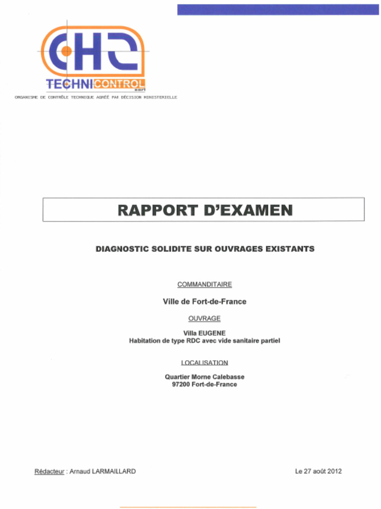 08g. Rapport Eugene - Morne Calebasse | PDF