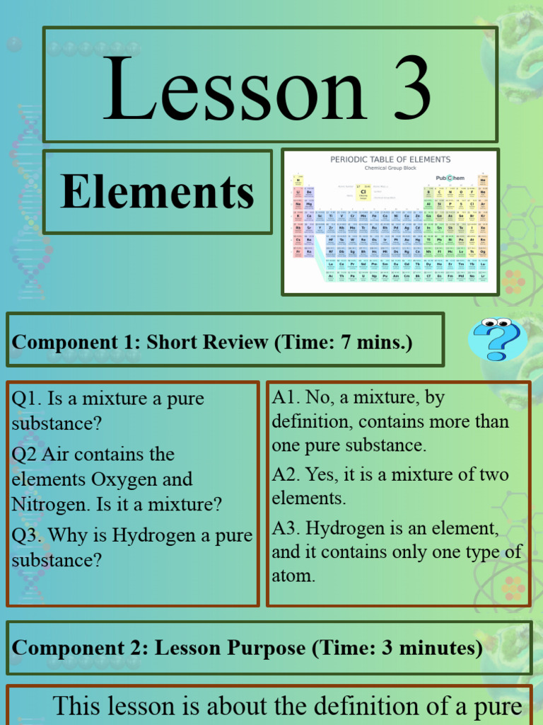 NLC Lesson 3 and 4 | PDF | Chemical Compounds | Chemical Substances