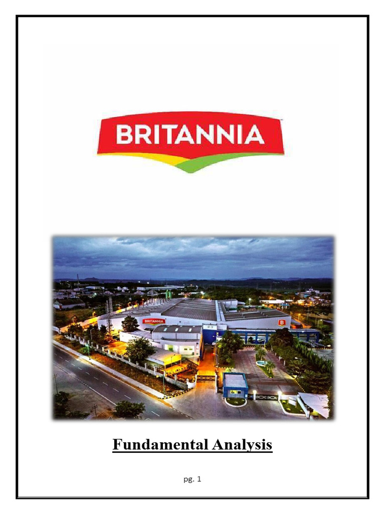 Britannia Industries: Investment Insights | PDF | Price–Earnings Ratio ...