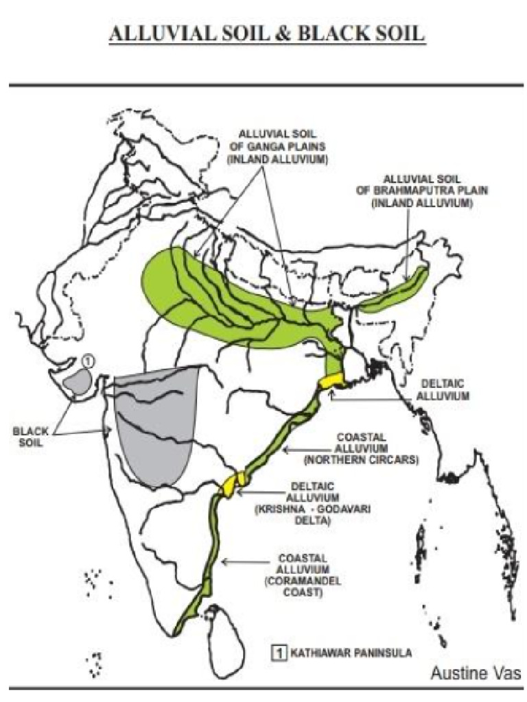 ICSE Class 10 Map Marking | PDF