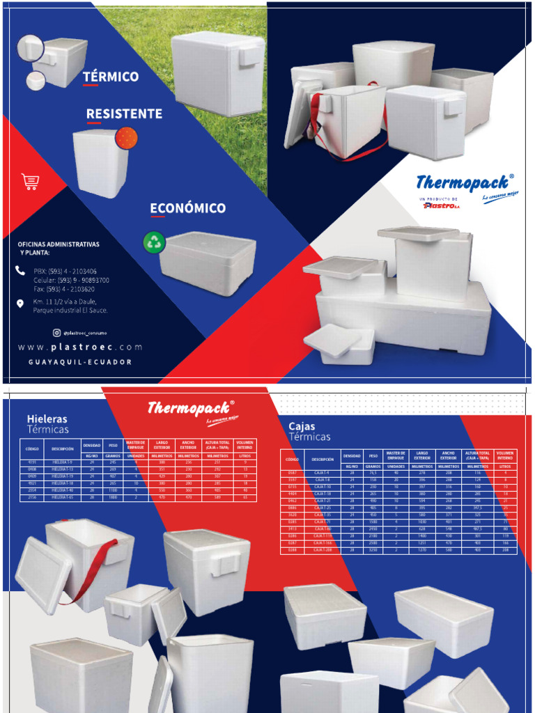 Catalogo Thermopack 2021 | PDF | Tanques