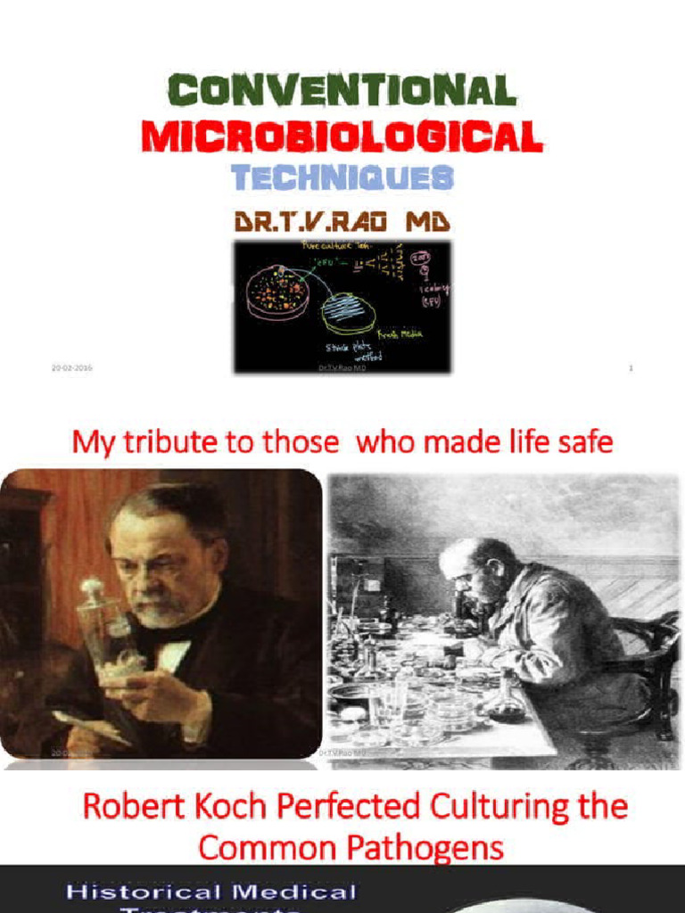 Conventional Micro Techniques | PDF