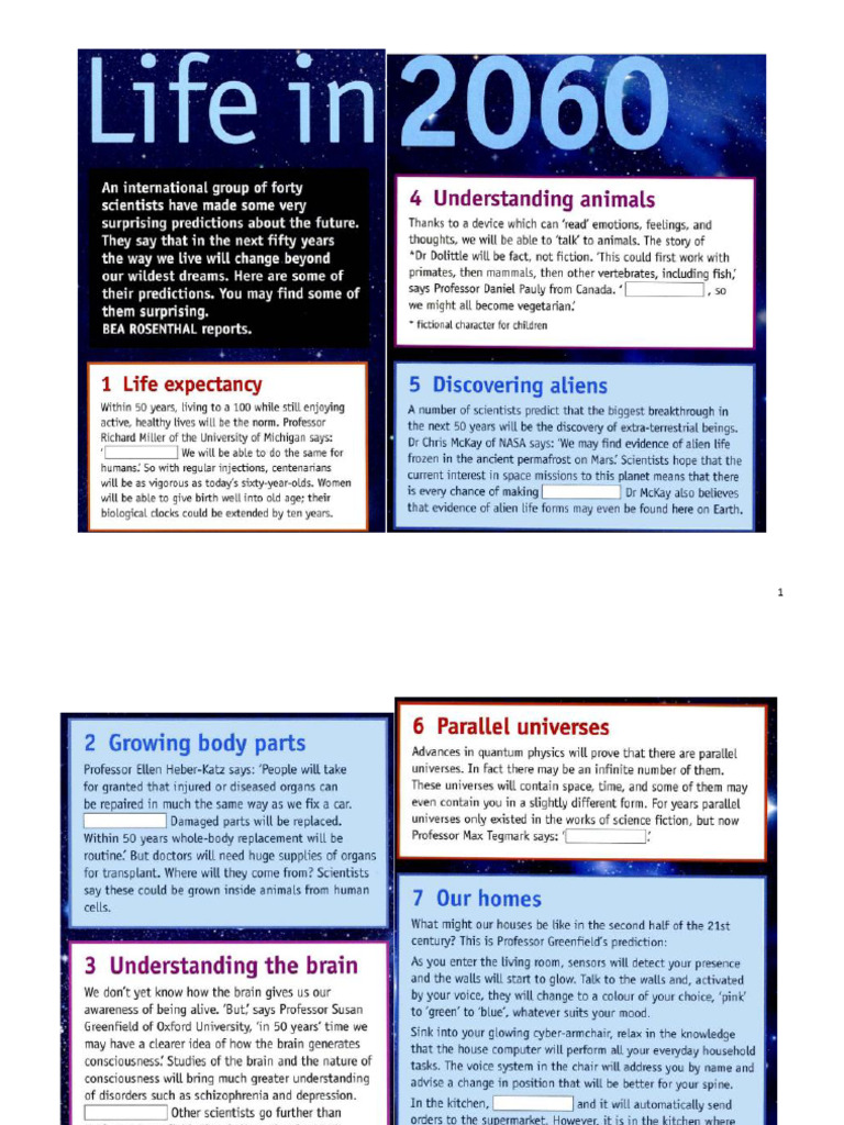 Life in 2060 | PDF