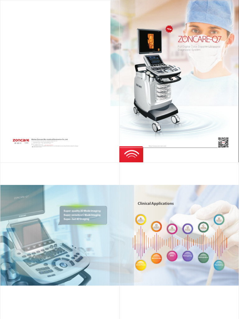 Zoncare Q7 | PDF | Medical Ultrasound | Medical Imaging