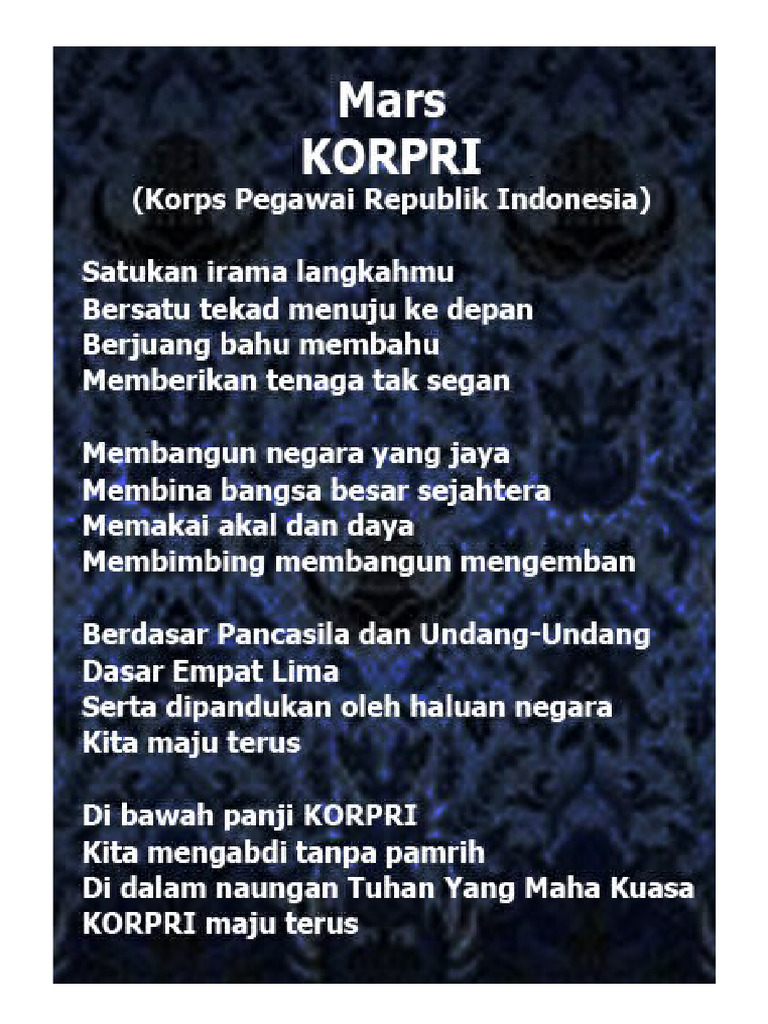 Mars Korpri | PDF
