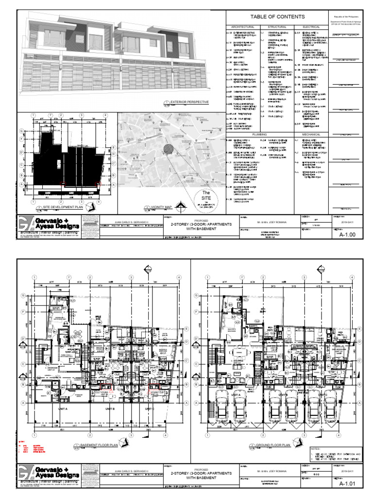 Romana Apartments CD Architectural | PDF