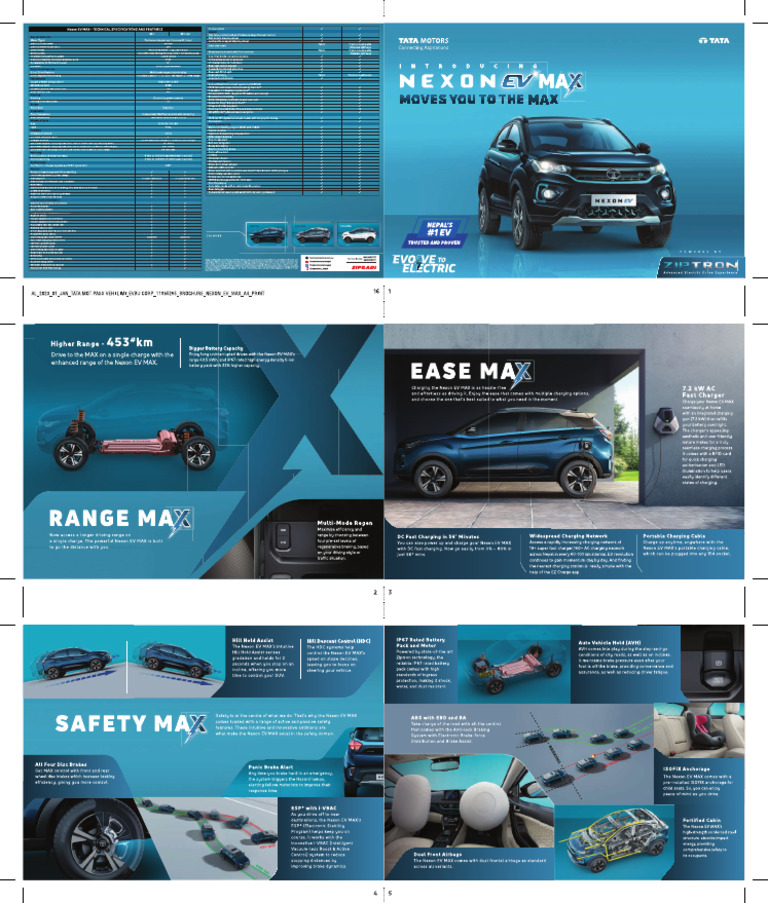 BROCHURE for Nexon EV Max | PDF