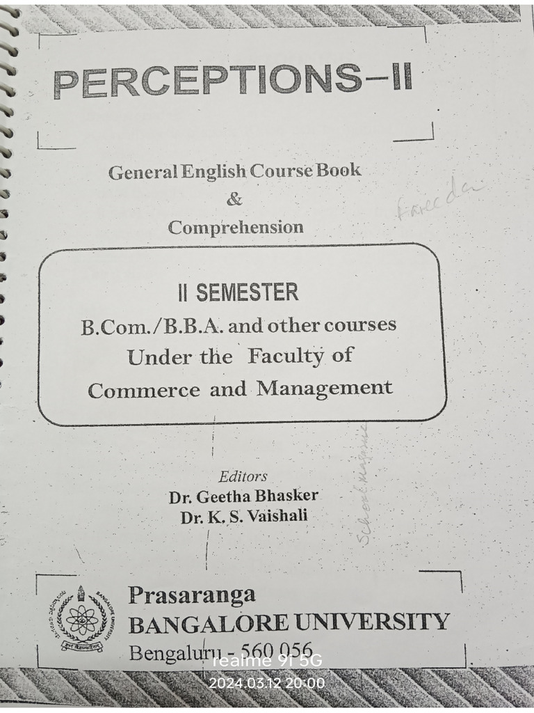 General English Course Book | PDF