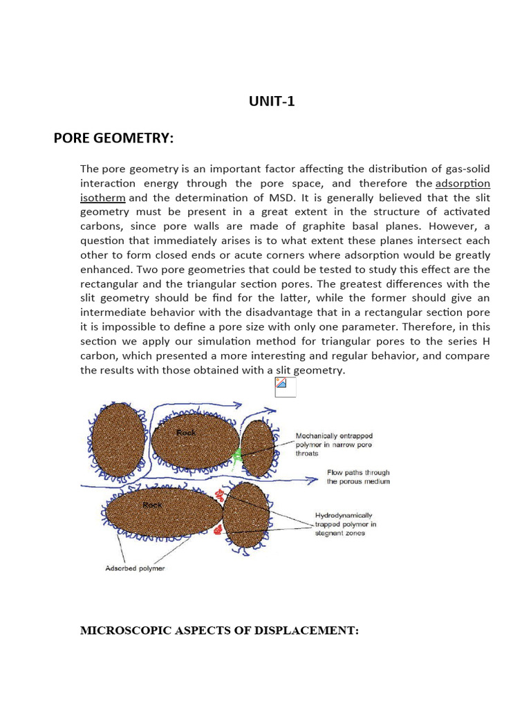 Eor Unit-1 | PDF | Petroleum Reservoir | Wetting
