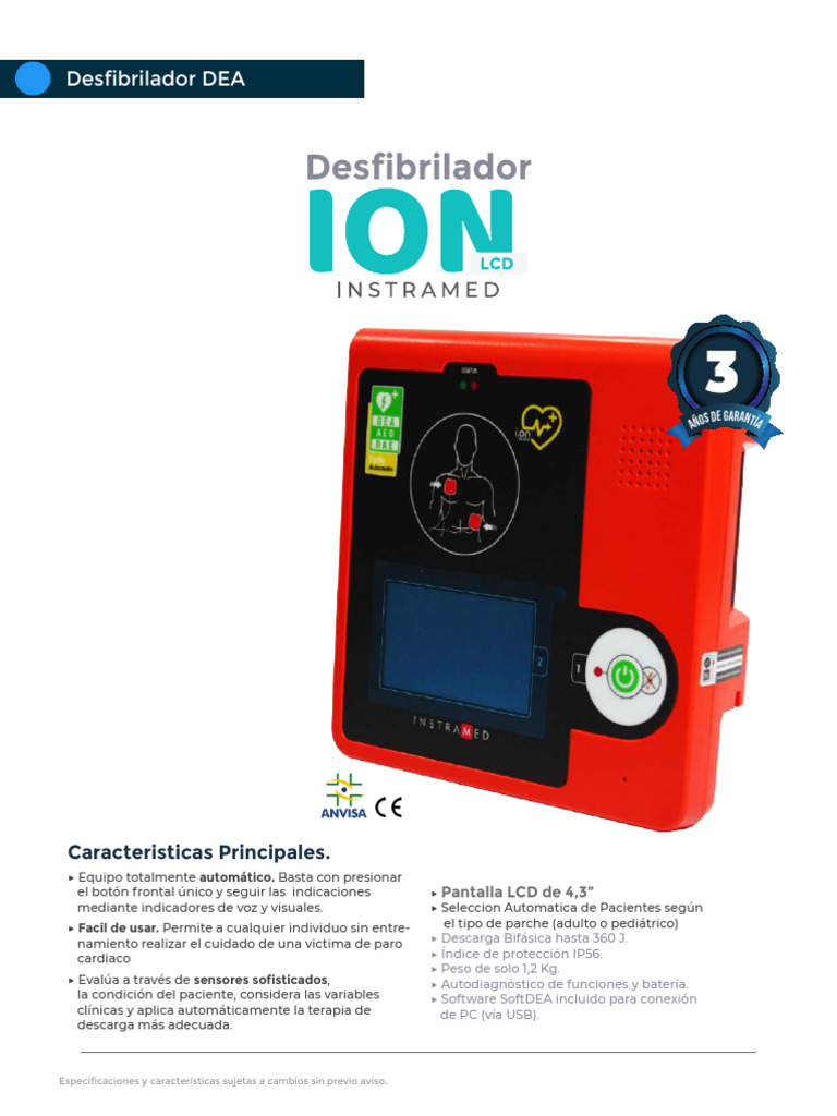 Ficha Tecnica - Dea Ion LCD | PDF | Tecnología