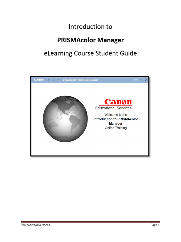 Prisma Student Guide | PDF