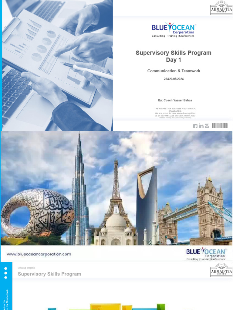 Ahmad Tea - Supervisory Skllls Program - Full Program | PDF | Leadership | Transformational ...
