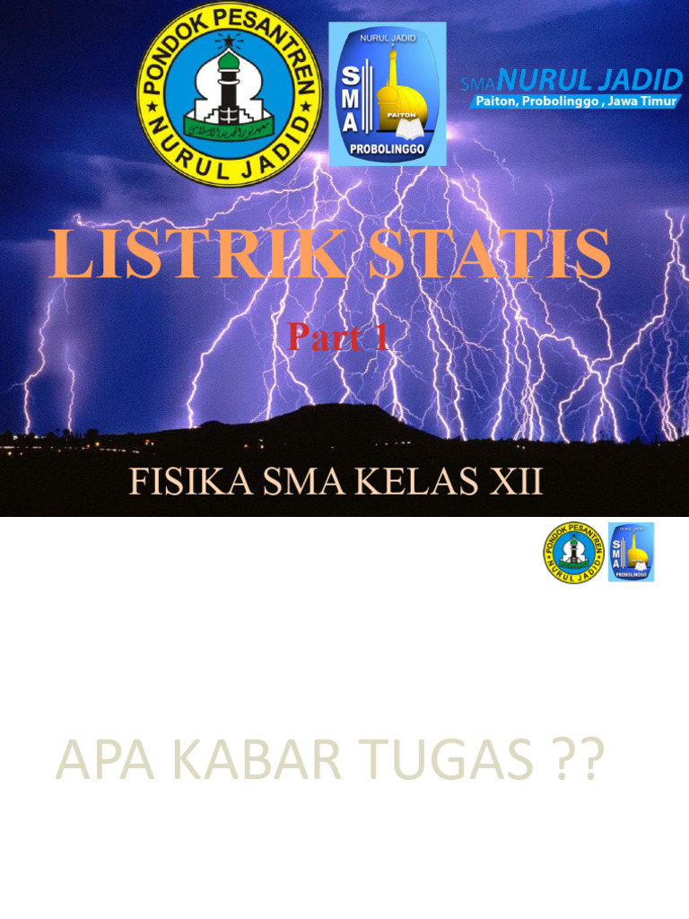 Listrik Statis Part 1 | PDF | Metode & Bahan Ajar