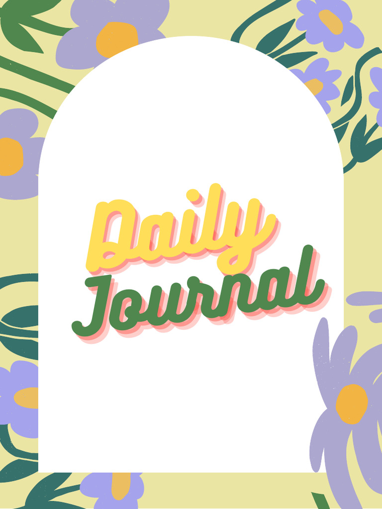Daily Journal | PDF | Self-Improvement