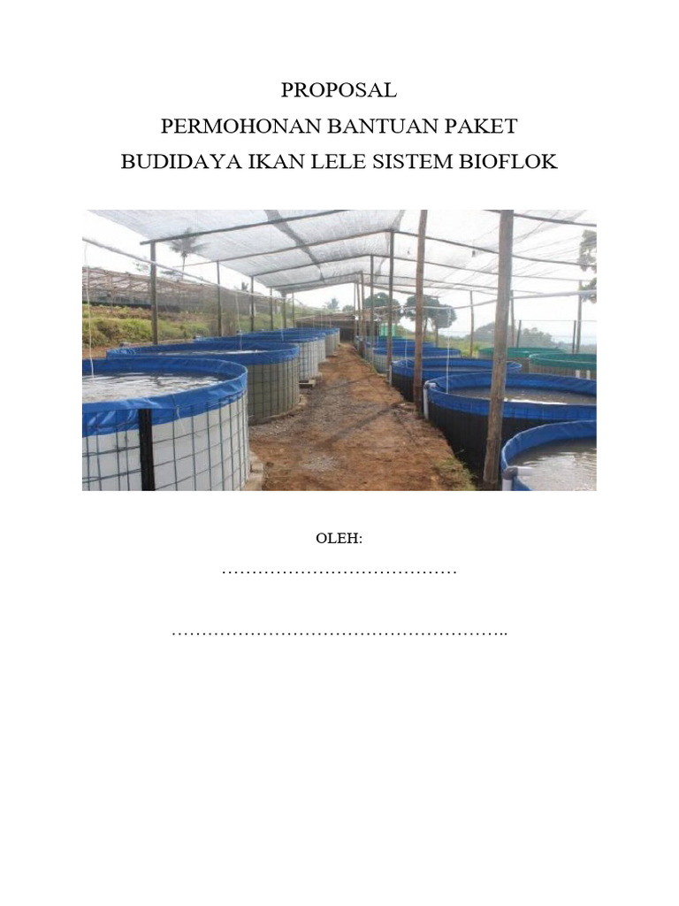 Contoh Proposal Bioflok | PDF