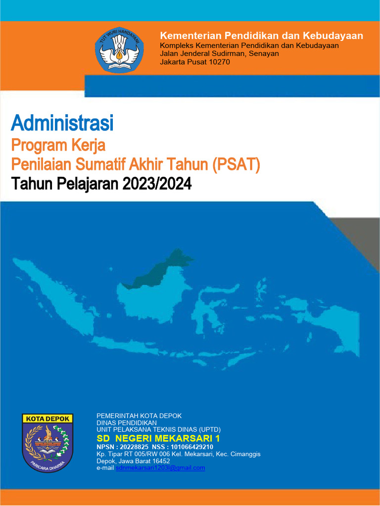Administrasi PSAT 2024 Mekarsari 1 | PDF