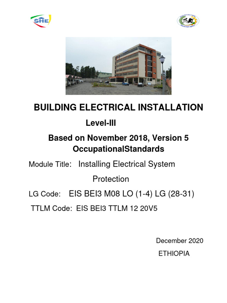 M08-Installing Electrical Protrction | PDF | Personal Protective ...