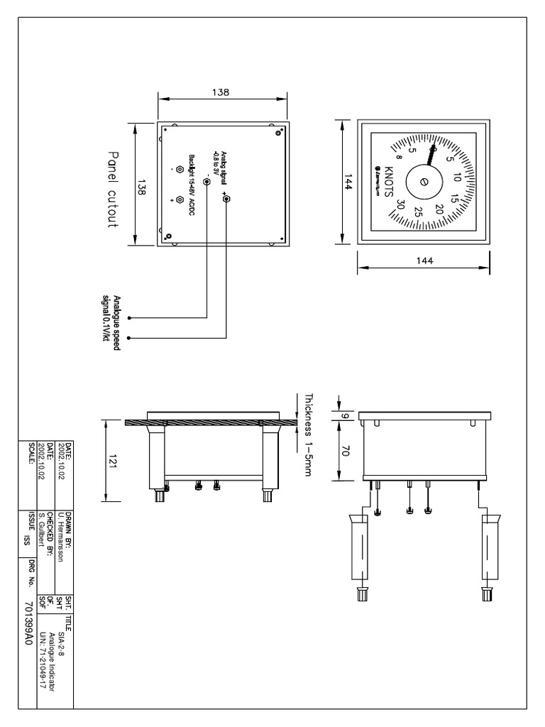 SIA 2-8, Unit No 71-21049-17 PDF | PDF