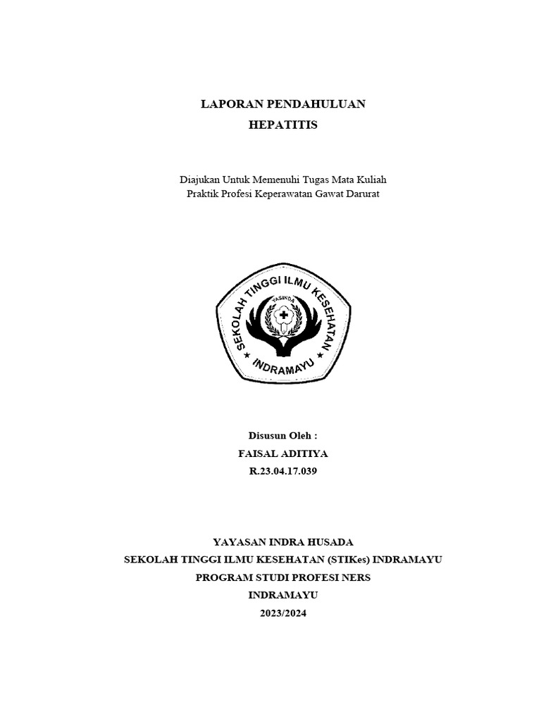 Panduan Lengkap Hepatitis untuk Perawat | PDF | Pengembangan Diri