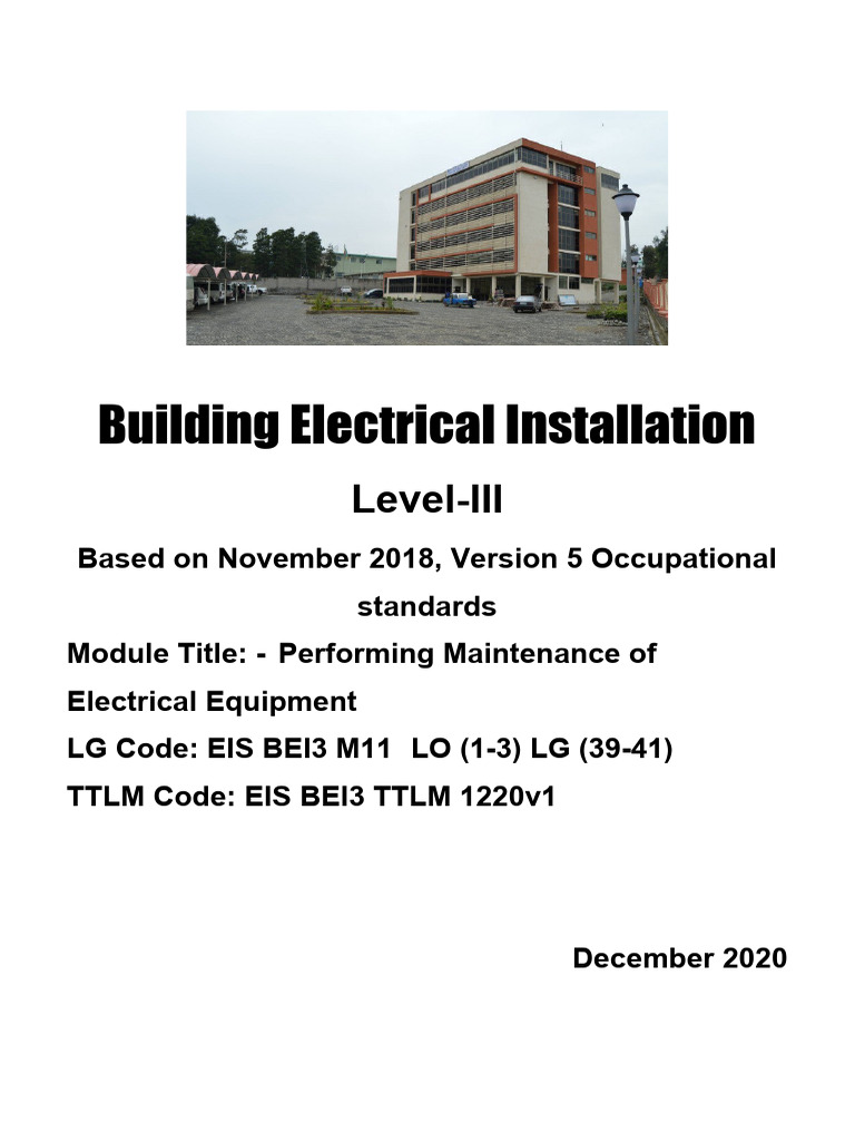 M11 Perform Maintainance | PDF | Electrical Engineering | Electricity