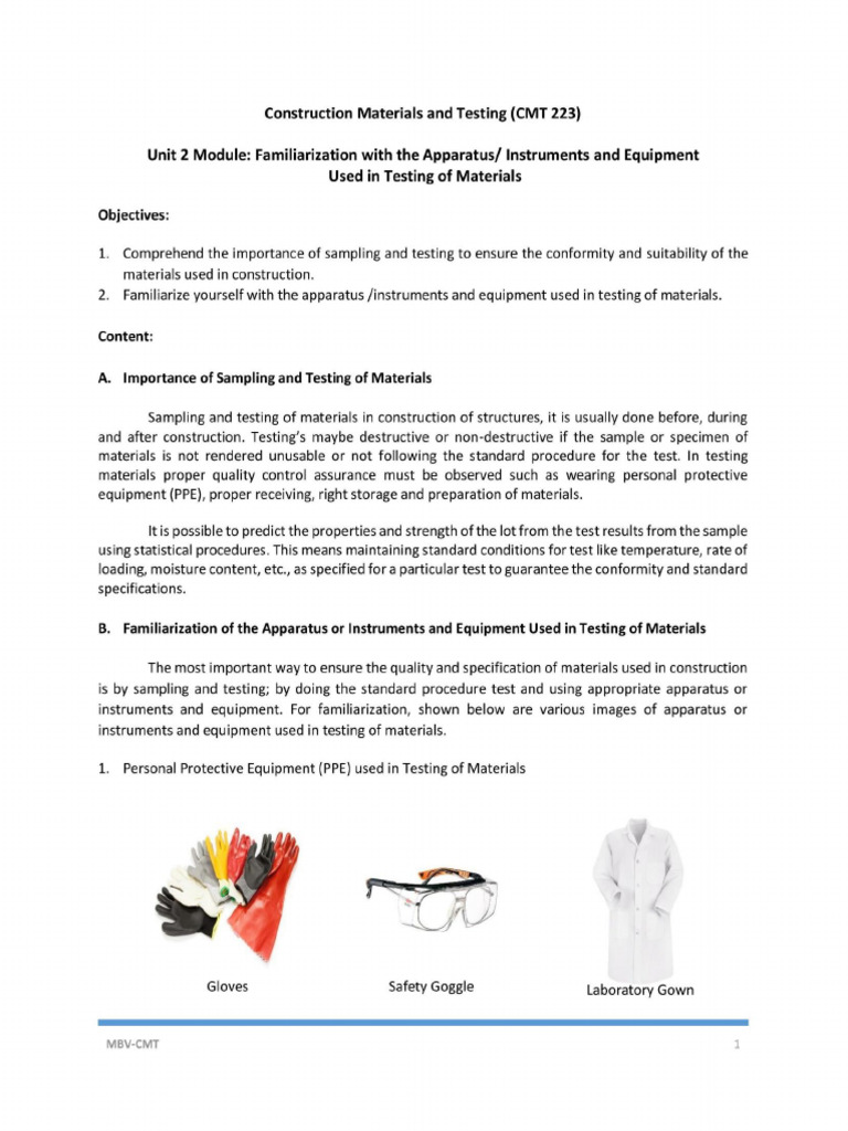 CMT Module Unit 2 | PDF