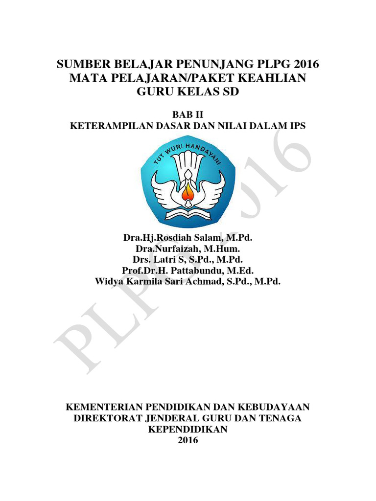 Bab Ii Keterampilan Dasar Dan Nilai Dalam Ips 27 | PDF | Karier ...