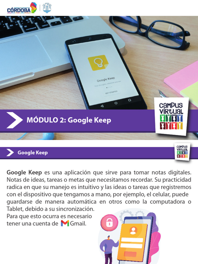 Modulo 2 - Google Keep | PDF | Software de la aplicacion | Google Play