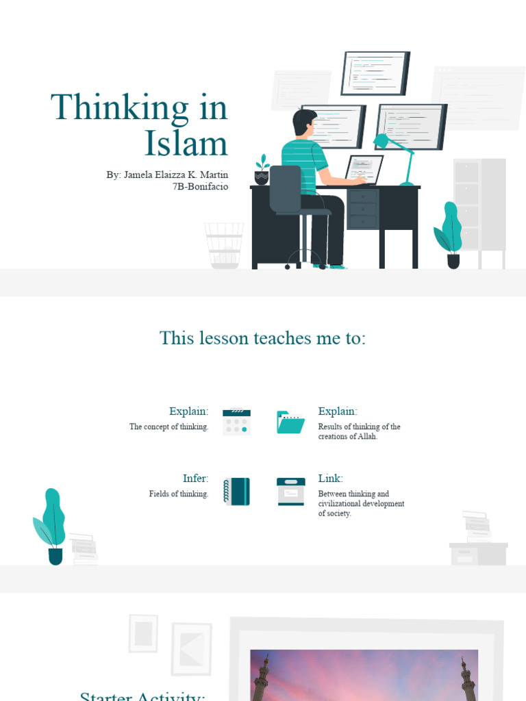 Thinking in Islam: Concepts and Benefits | PDF | God In Islam | Quran