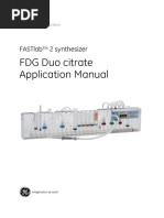 FASTlab & FASTlab 2 FDG Manual | PDF | Radioactive Tracer | Chemistry