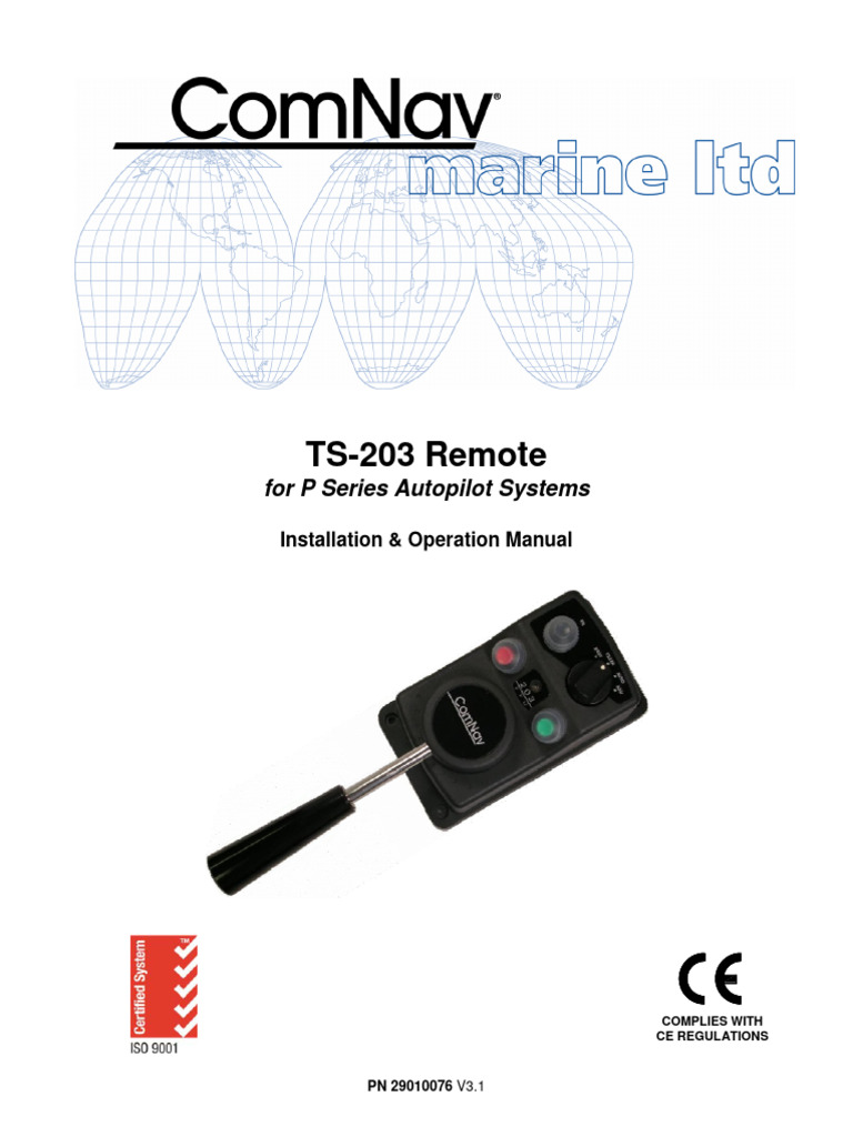 TS-203 Remote - IOME - 29010076 - Ver3R1 | PDF | Electrical Connector ...