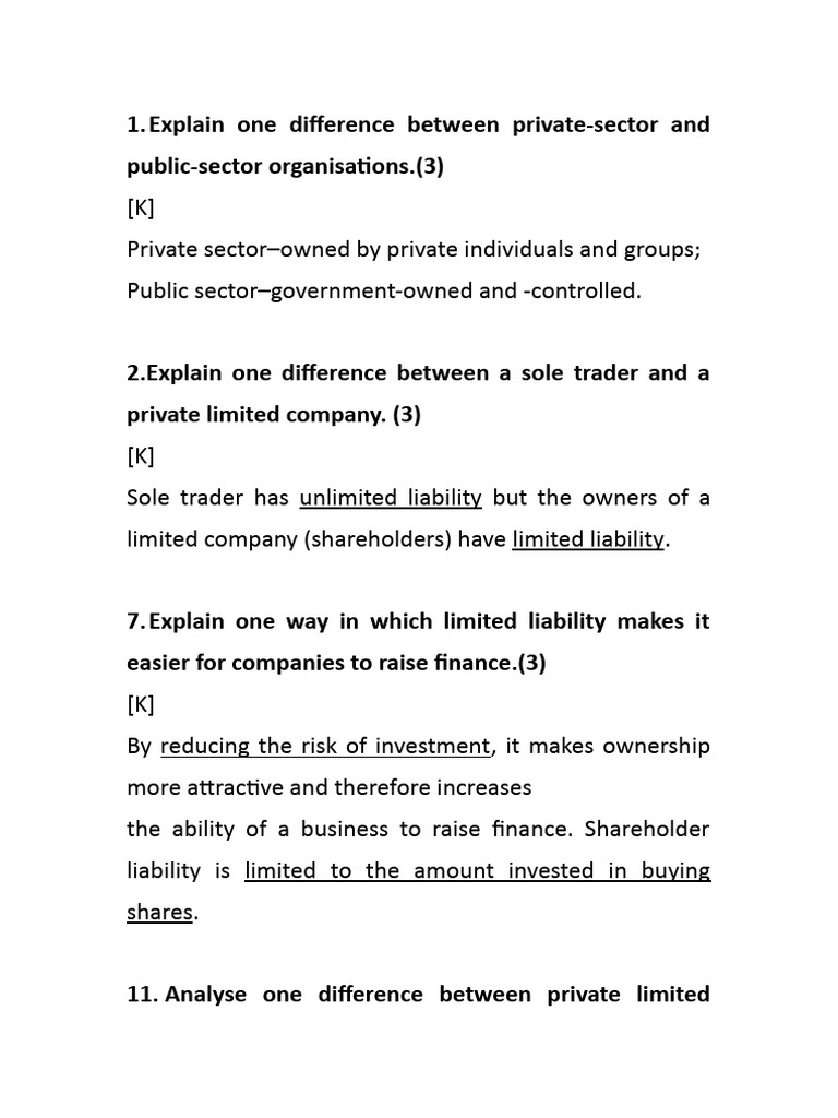Assignment 3 Analysis | PDF | Limited Company | Limited Liability