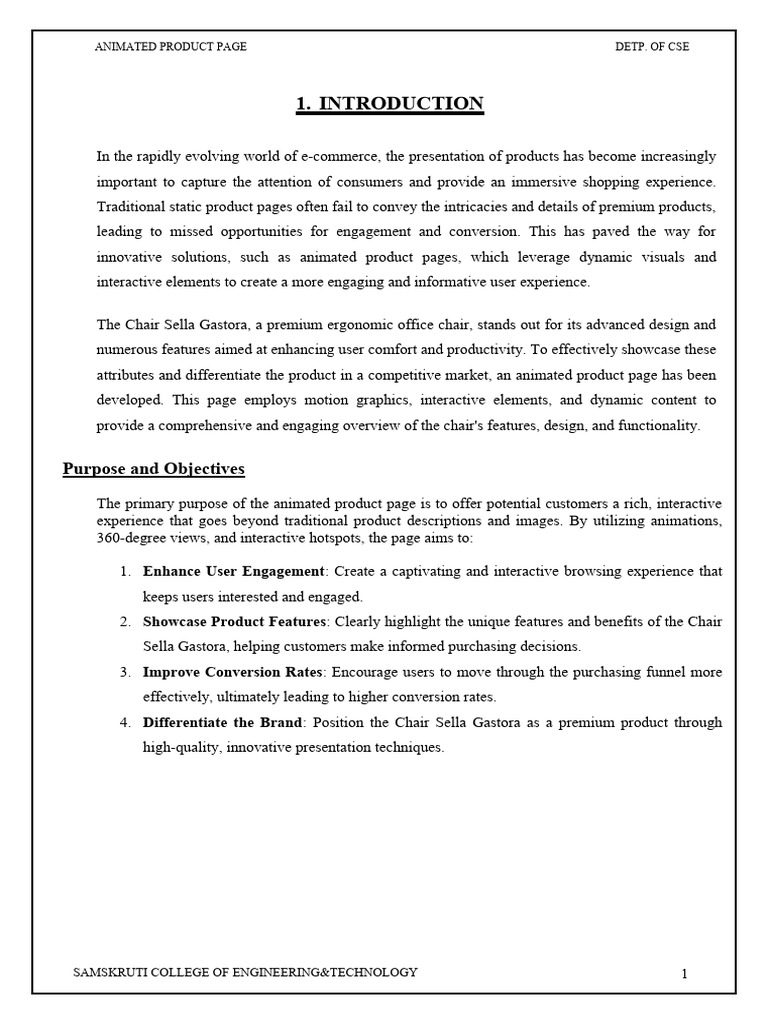 Project Documentation | PDF | Usability | Html5