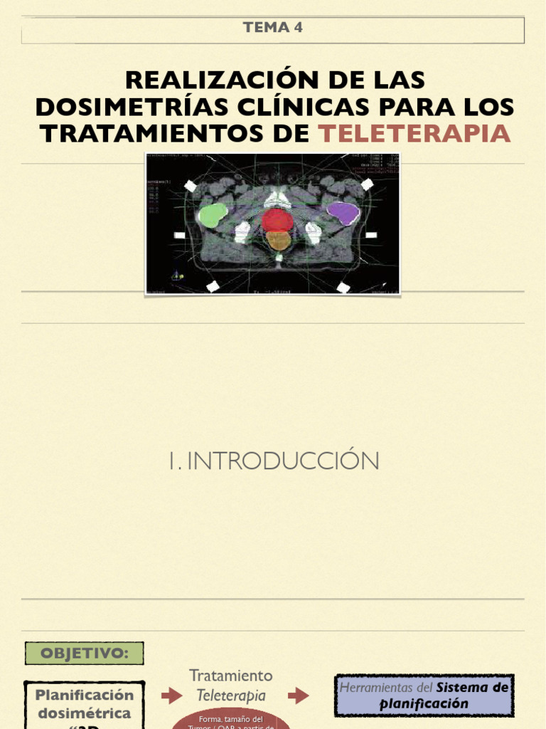 Dosimetría Clínica en Teleterapia 3D | PDF | Dosimetría | Ct Scan